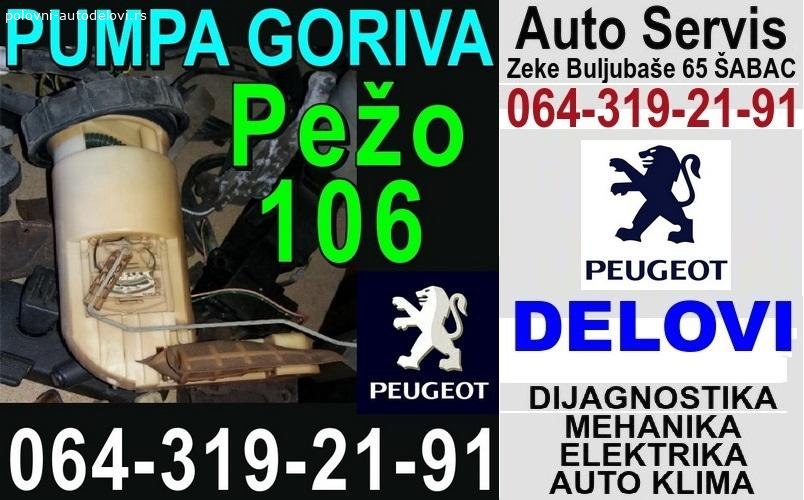 PUMPA GORIVA PEŽO 106 CITROEN SAXO