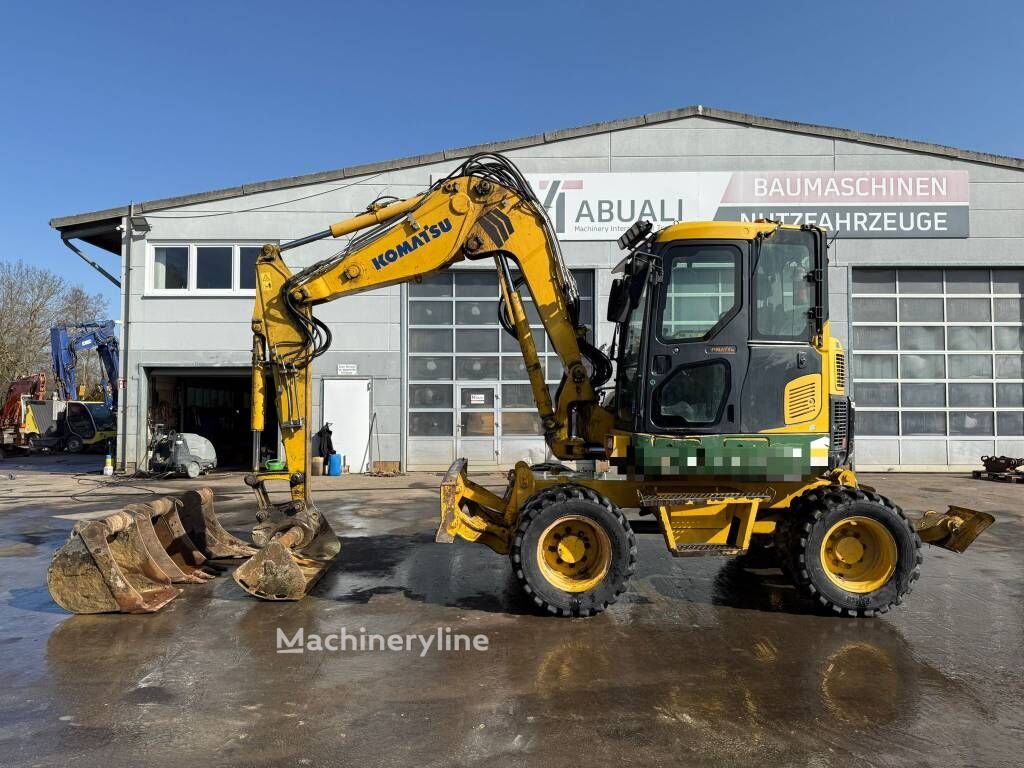 Komatsu PW 98 MR-8 //BJ. 2013/14351H/SW/4 Buckets bager točkaš