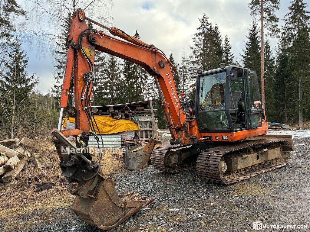 Prodaje se Fiat-Hitachi FH 95 bager guseničar na aukciji