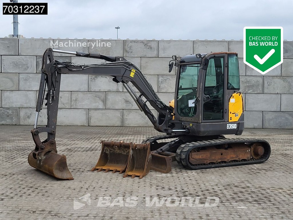 Volvo ECR50 D bager guseničar