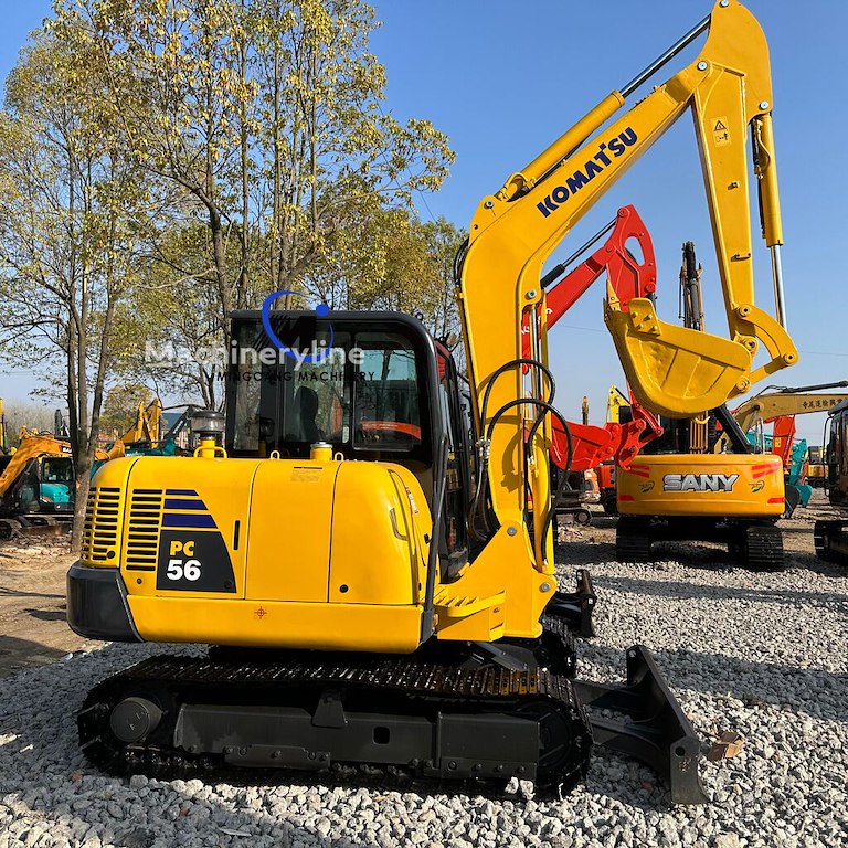 Komatsu PC56 mini bager