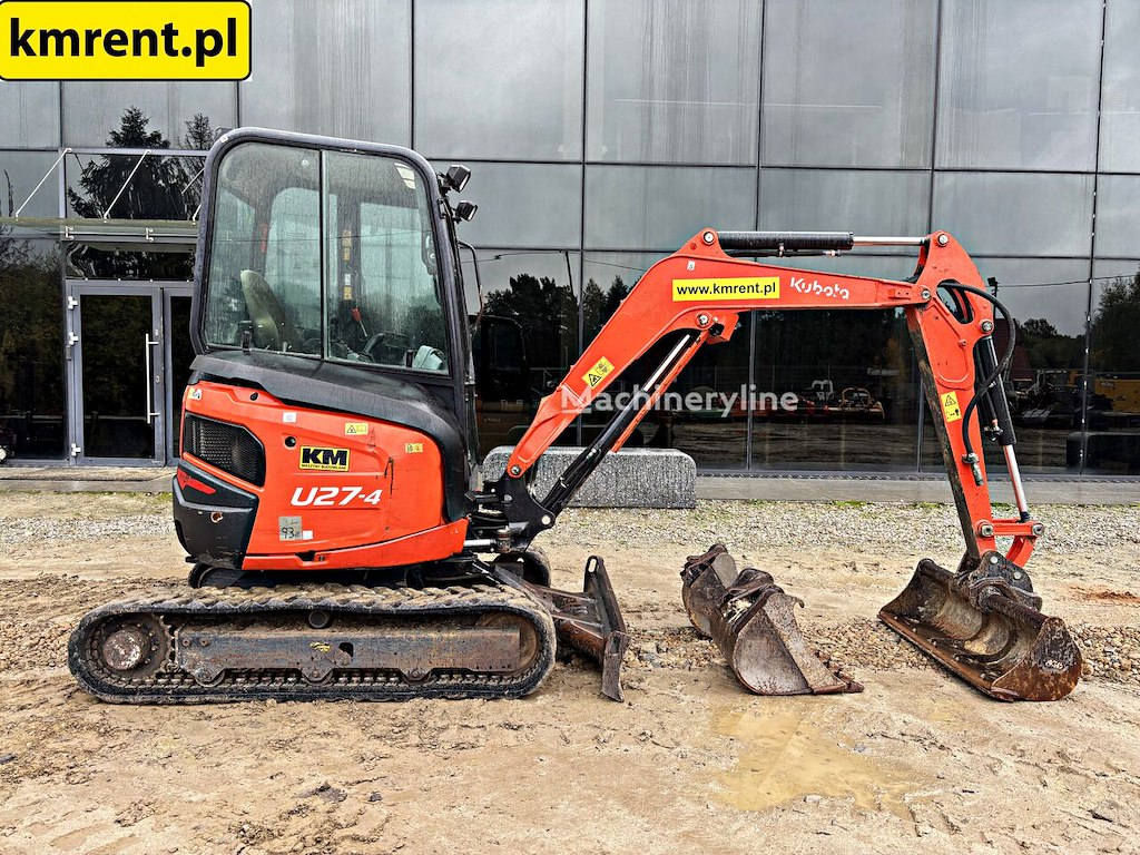 Kubota U27-4 mini bager