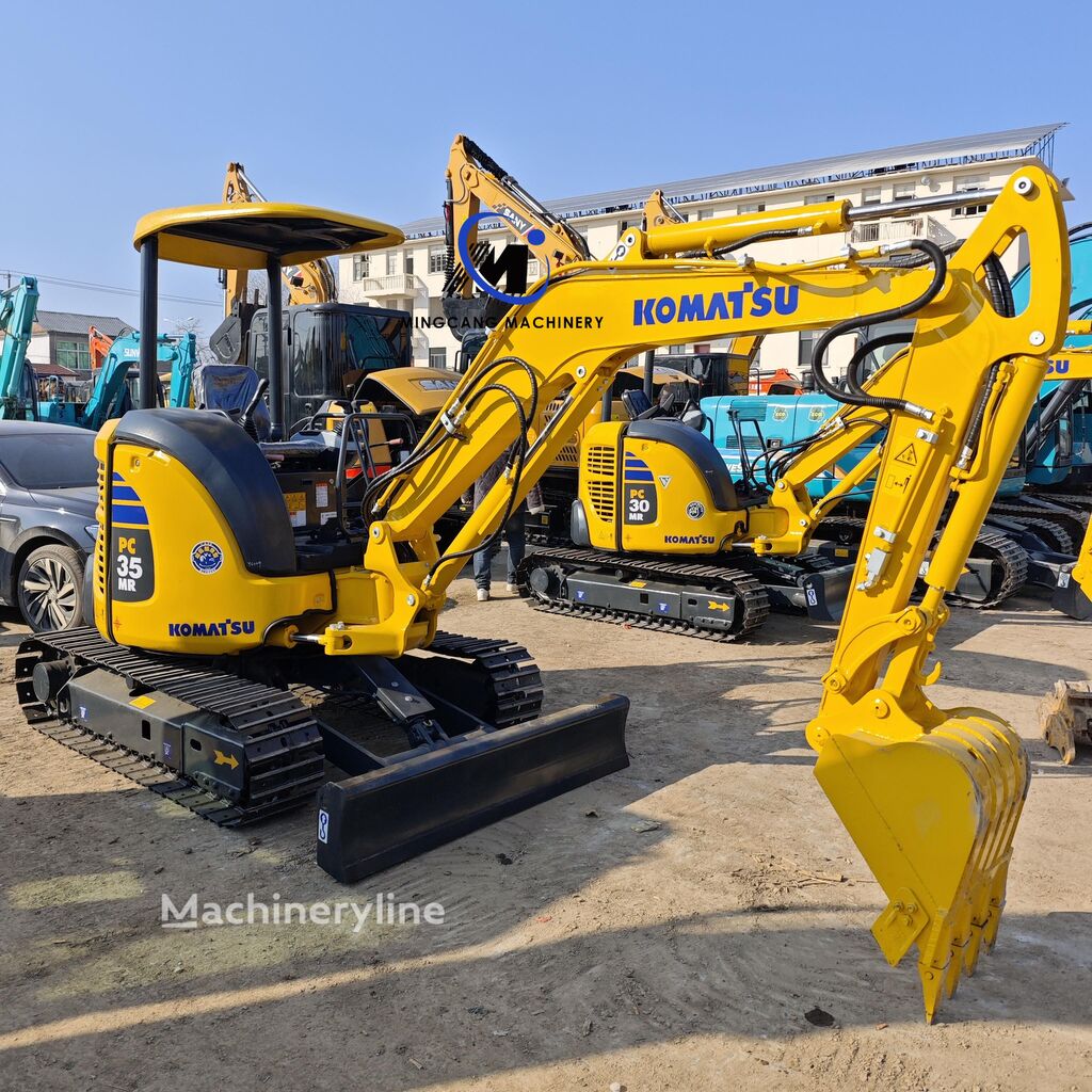 Komatsu PC35MR mini bager