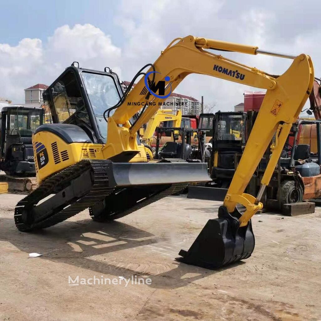 Komatsu PC55MR mini bager