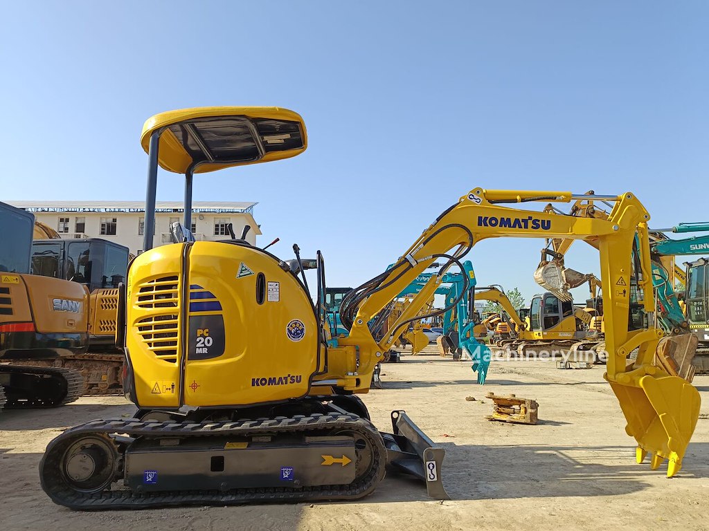 Komatsu PC20MR mini bager