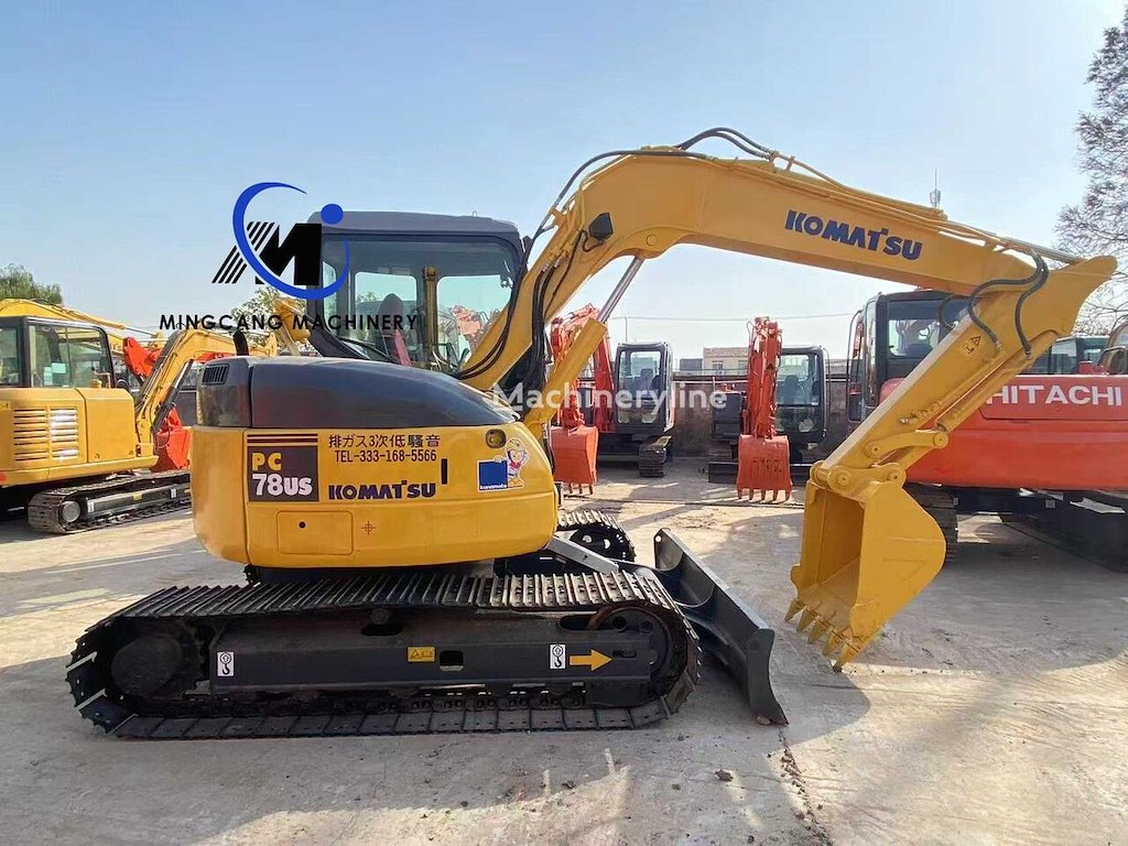 Komatsu PC78US midi bager