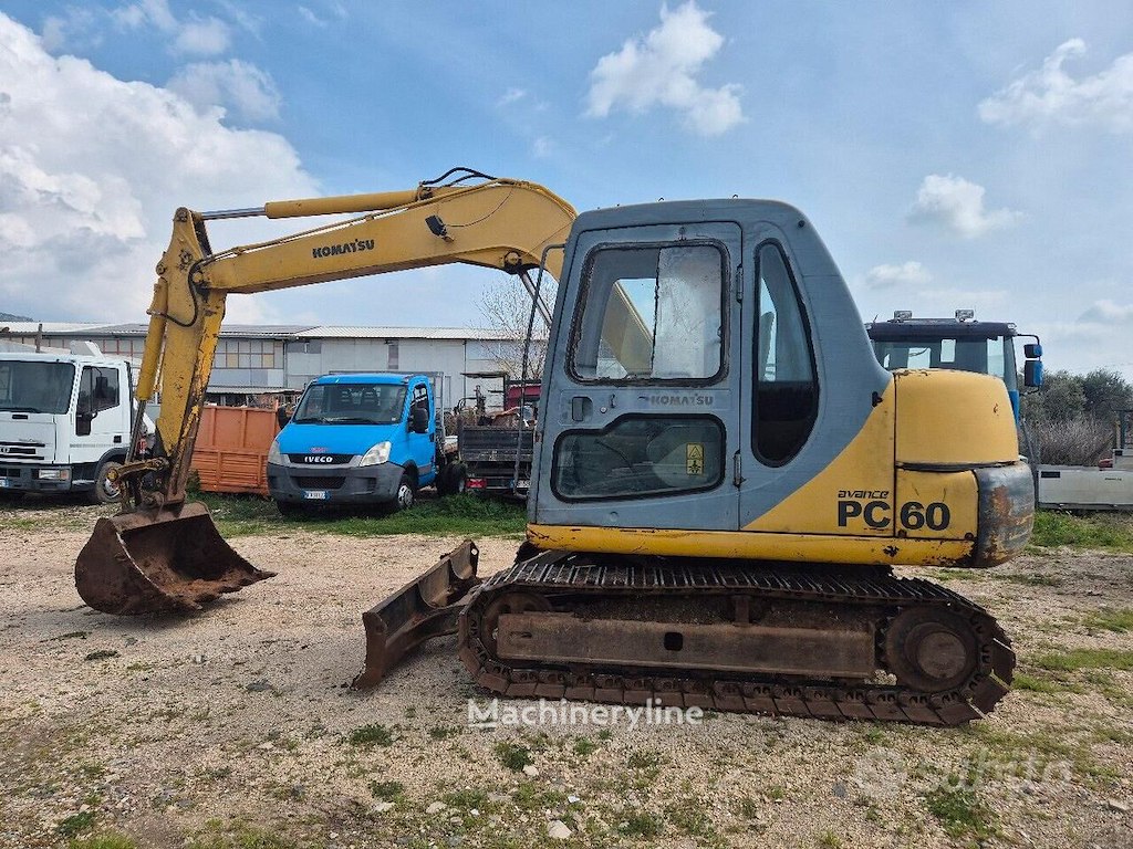 Komatsu PC60-7 mini bager