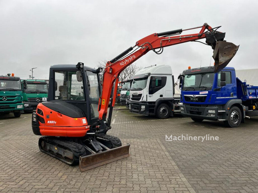 Kubota Minibagger KX 61 Minibagger 2245h, incl. Grabn+Tieflöffel mini bager