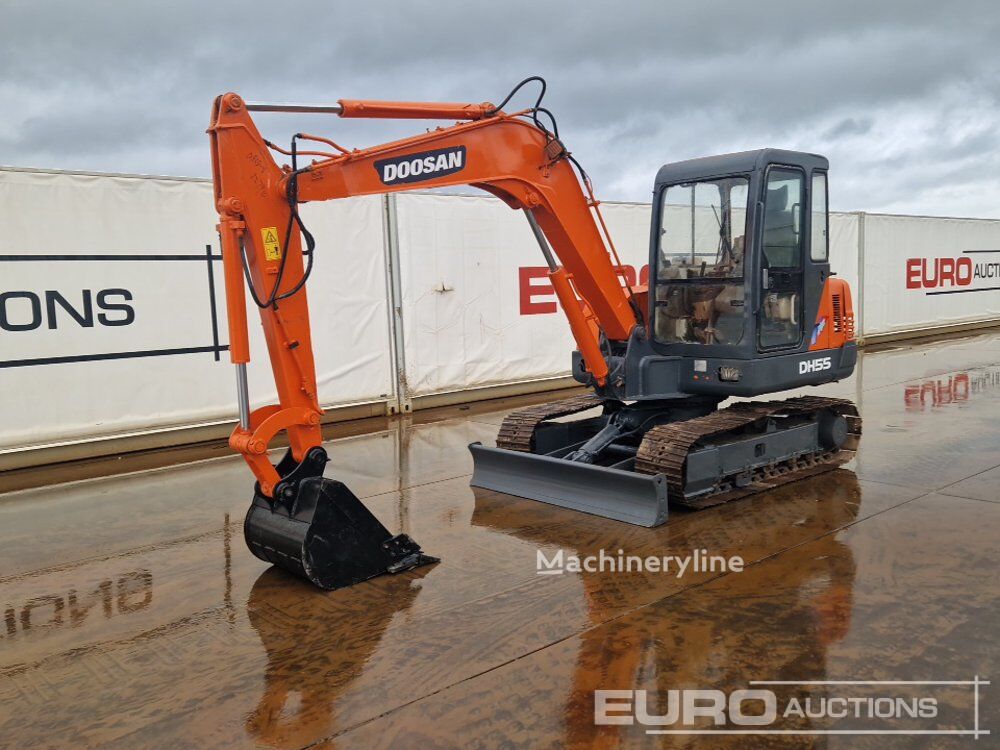 Prodaje se Doosan DH55-V mini bager na aukciji