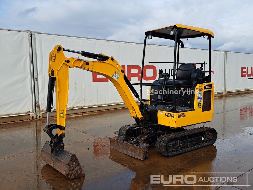 Prodaje se JCB 16C-1 T3 mini bager na aukciji