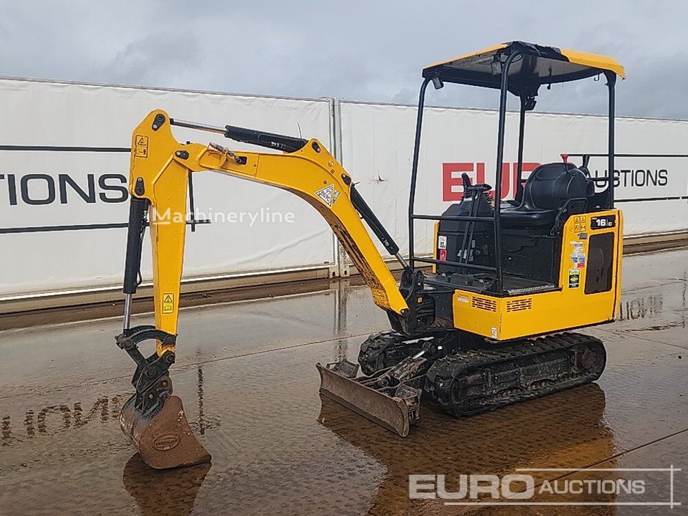 Prodaje se JCB 16C-1 T3 mini bager na aukciji