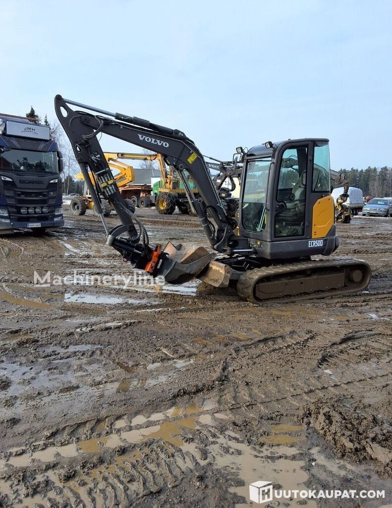 Prodaje se Volvo ECR 50D, 2017, Diesel, 2,450 h Excavator, Leppävirta midi bager na aukciji