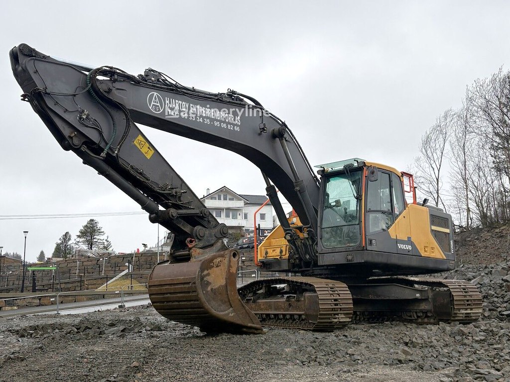 Prodaje se Volvo Volvo EC250EL beltegraver med Rototilt R8 og Topcon 3D-GPS - lev bager guseničar na aukciji