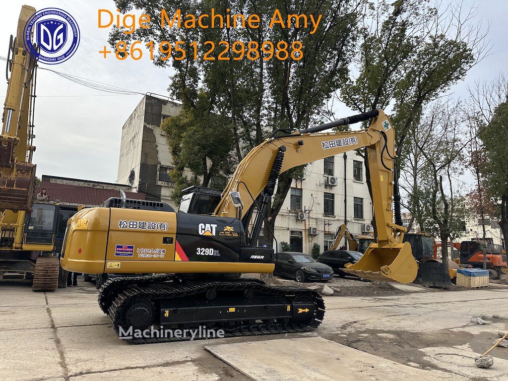 Caterpillar 329D2L bager guseničar