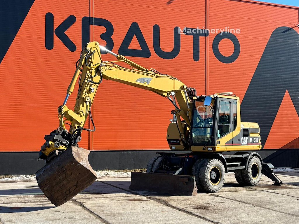 Caterpillar 312 TILTROTATOR / AC bager točkaš