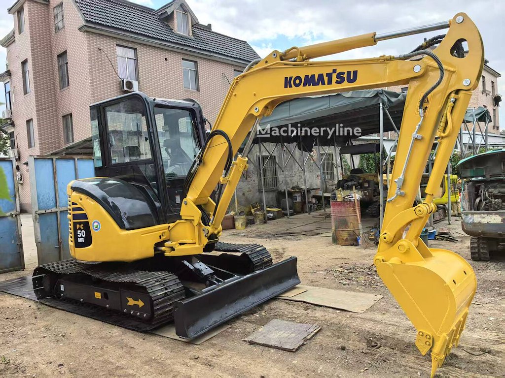 Komatsu PC50MR mini bager