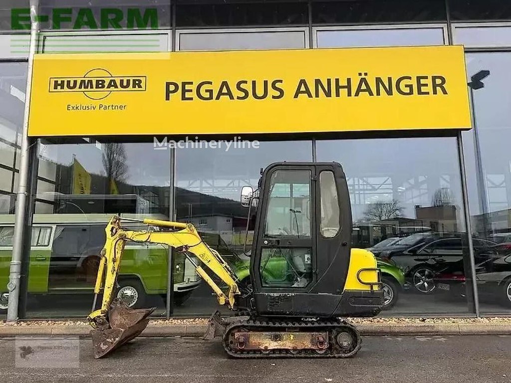 Yanmar b 15-3 minibagger kompaktbagger kettenbagger 1,6t bager točkaš