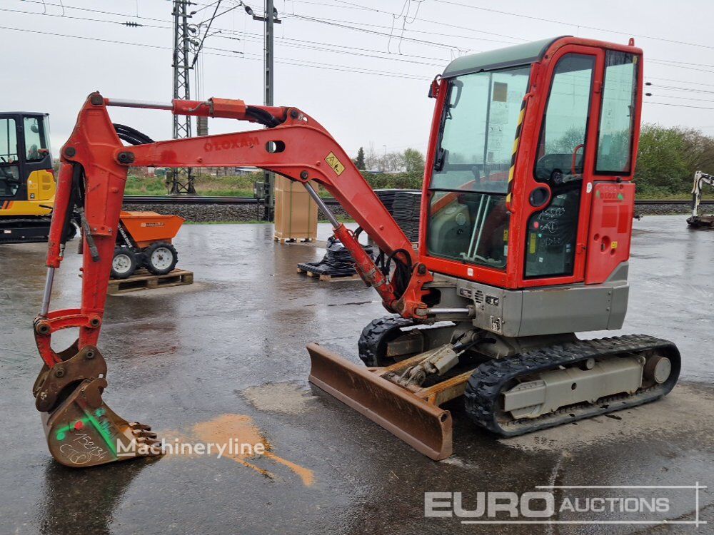 Prodaje se Volvo ECR25D mini bager na aukciji