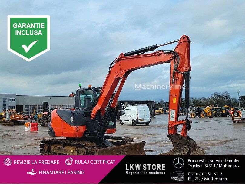 Kubota KX080-4A2 Excavator, TOP !!! bager guseničar