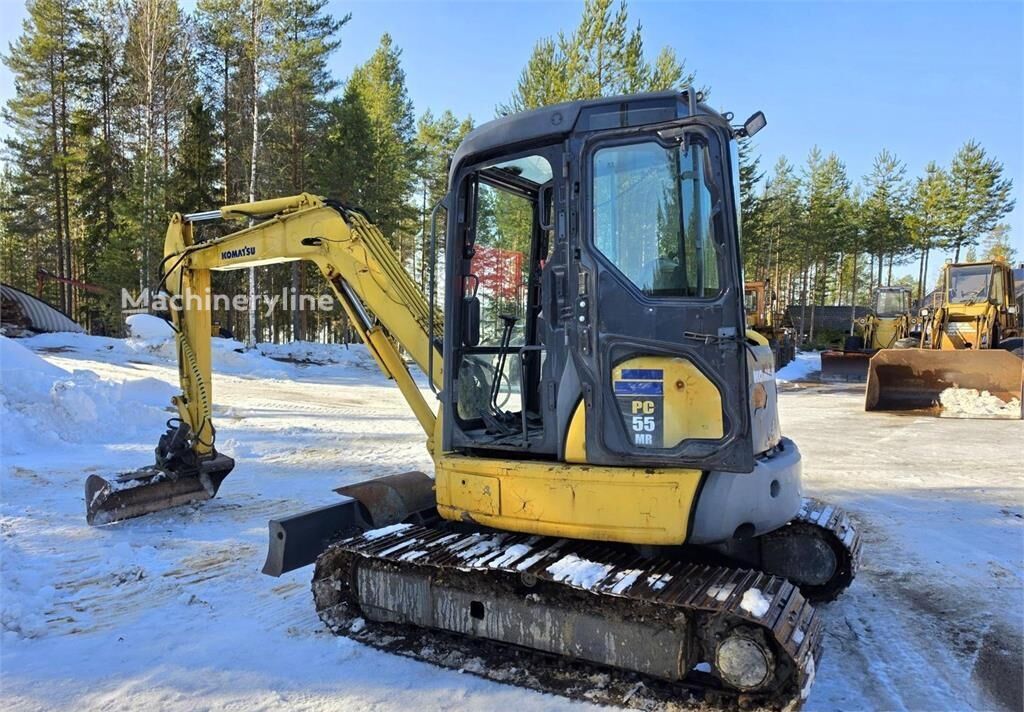 Komatsu PC55MR-3 mini bager