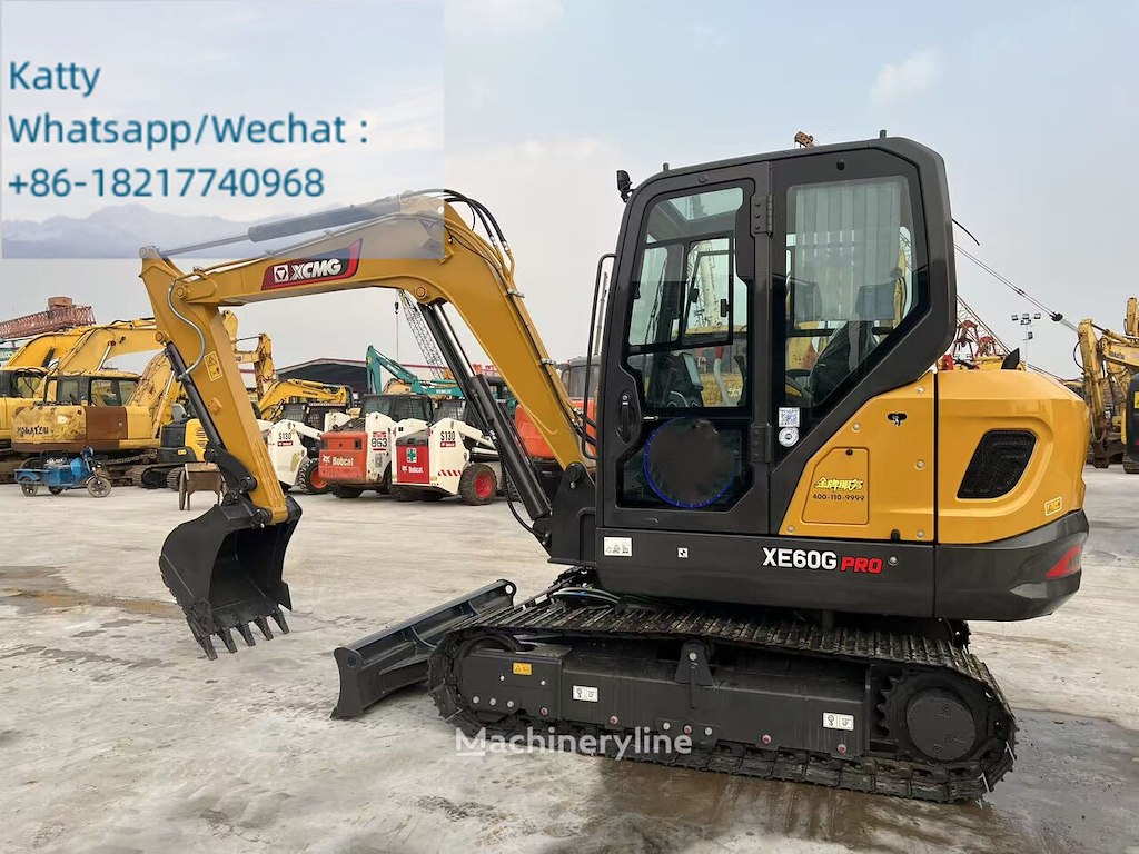 Novi XCMG XE60G PRO mini bager