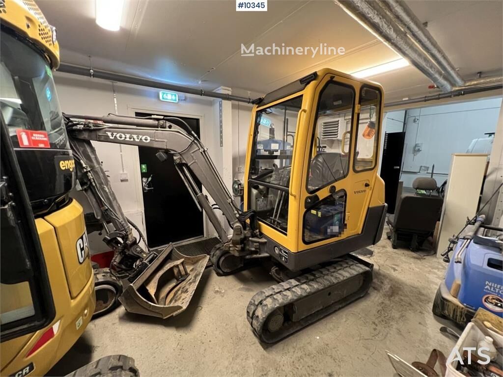 Volvo EC15 B Mini excavator with attachments mini bager