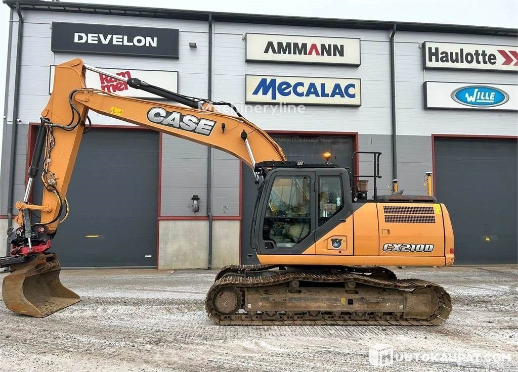 Prodaje se Case CX210D, 2016, 11,200 h Excavator, Lempäälä bager guseničar na aukciji