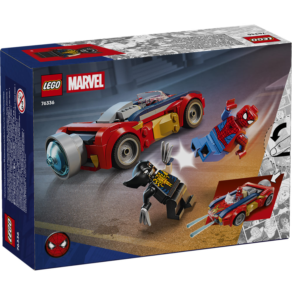 LEGO MARVEL Spajdermen automobil protiv Venomizovanog Vulverina