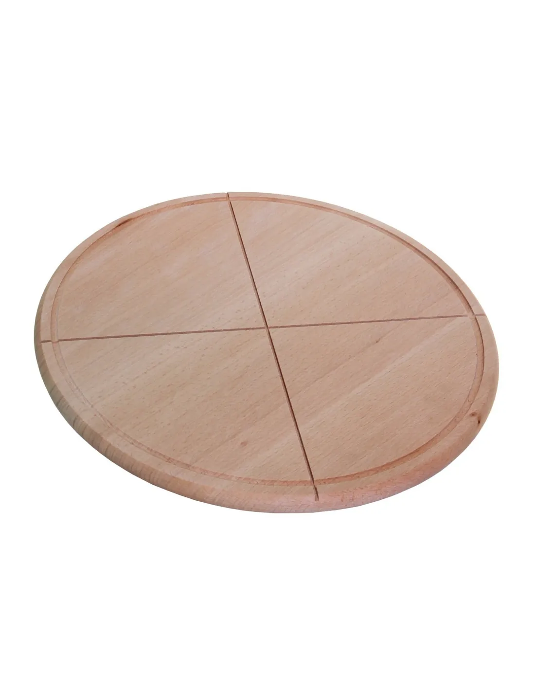 Drvena daska za picu 35 cm – 4 parčeta pice