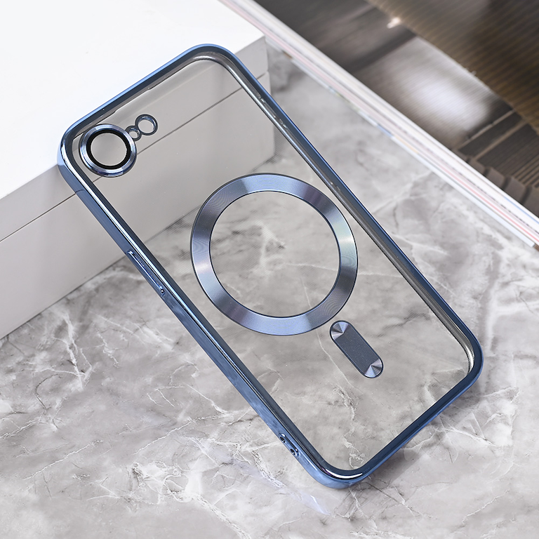 Zastitna maska (futrola) Magsafe Lux - iPhone 16e/17e svetlo plava