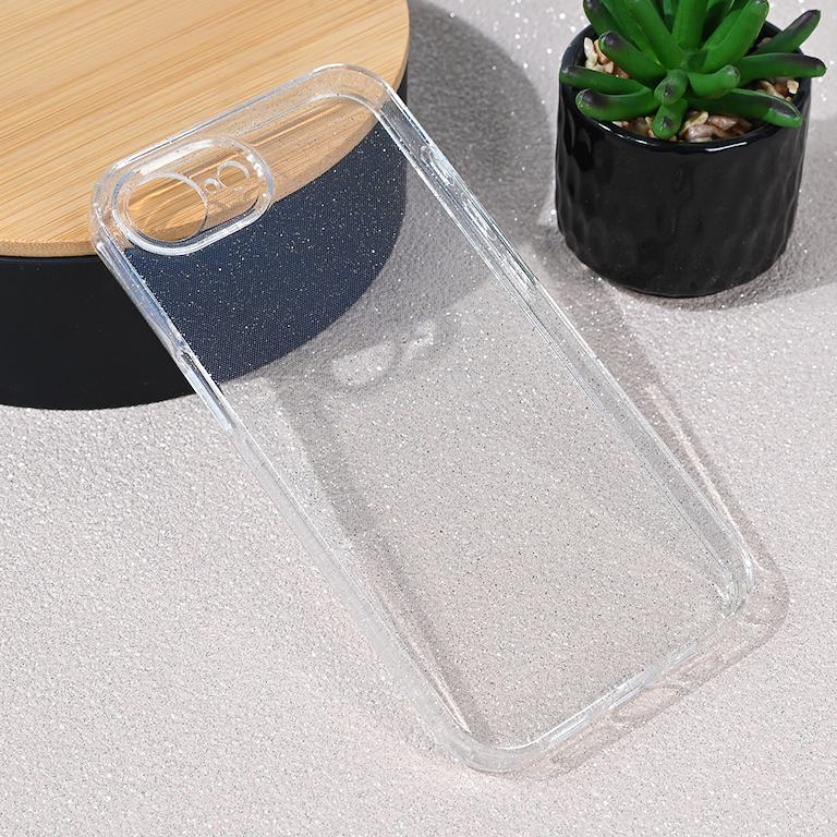 Zastitna maska (futrola) Sparkle Dust - iPhone 16e/17e 6.1 Transparent