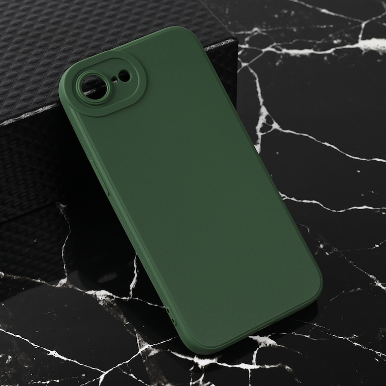 Zastitna maska (futrola) Teracell Giulietta - iPhone 16e/17e 6.1 mat zelena