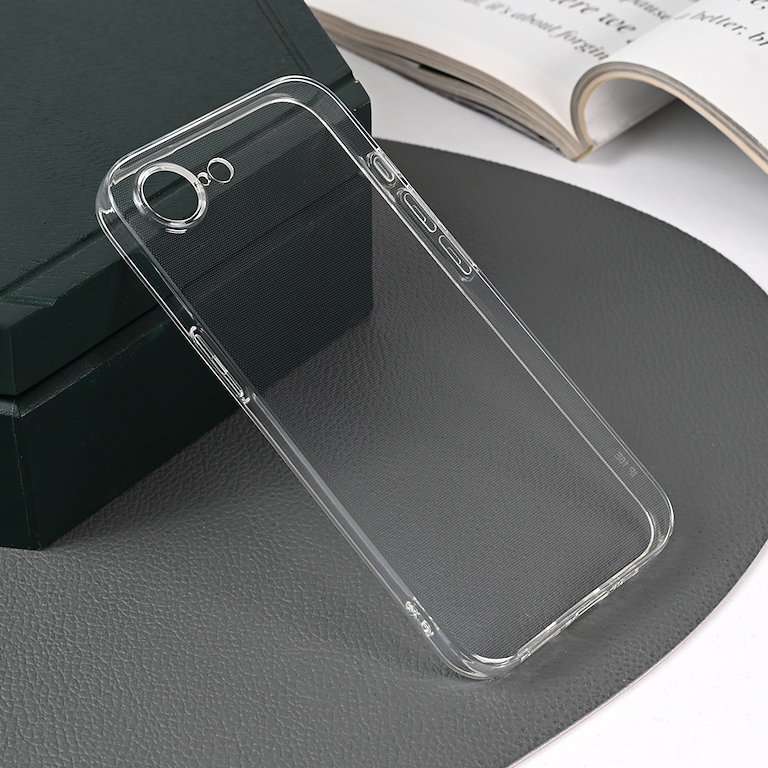 Zastitna silikonska maska (futrola) Skin - iPhone 16e/17e 6.1 Transparent