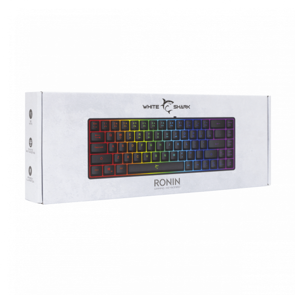 White Shark GK-2201 Ronin USB crna gejmerska tastatura