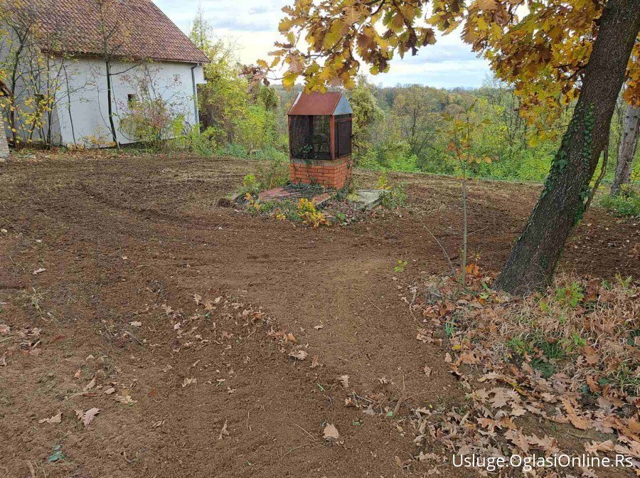 Usluzno freziranje i uredjenje dvorista, Barajevo