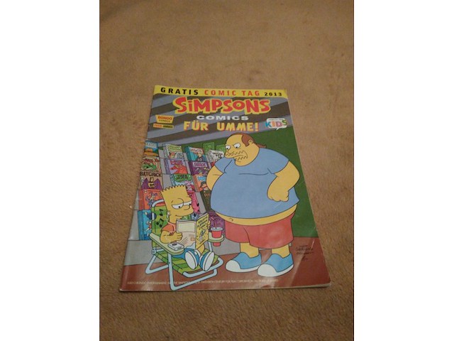 Strip Simpsons comic fur umme! (2013)
