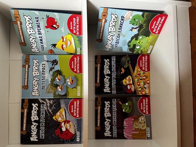 Angry Birds Pticice pricaju pricice 1-6 komplet