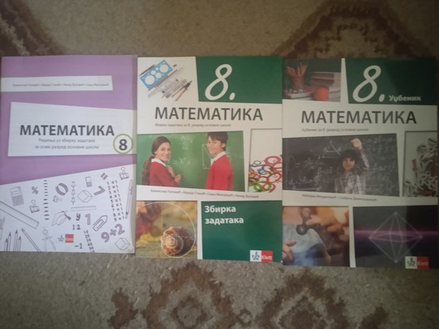 Matematika za 8. razred - KLET / komplet