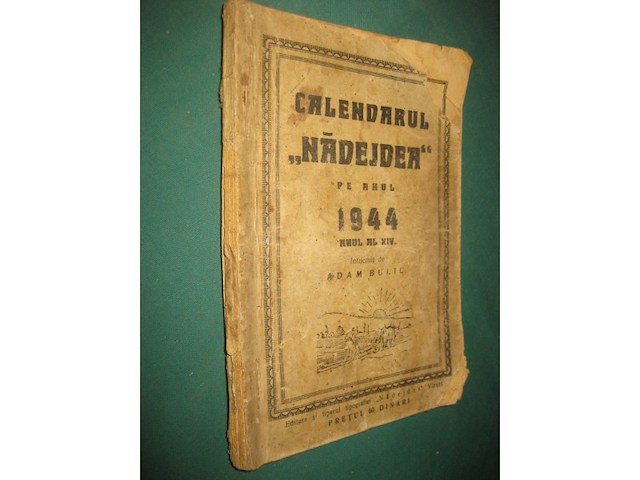 Calendarul `Nădejdei` 1944.
