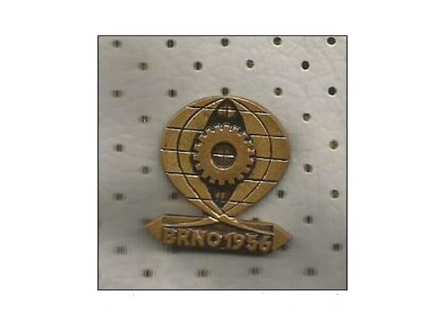 a17 BRNO EXPO 1956 znacka