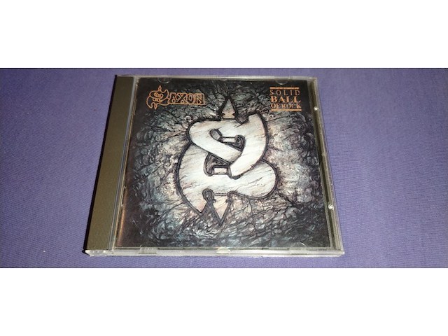 Saxon - Solid Ball Of Rock (CD, Germany)