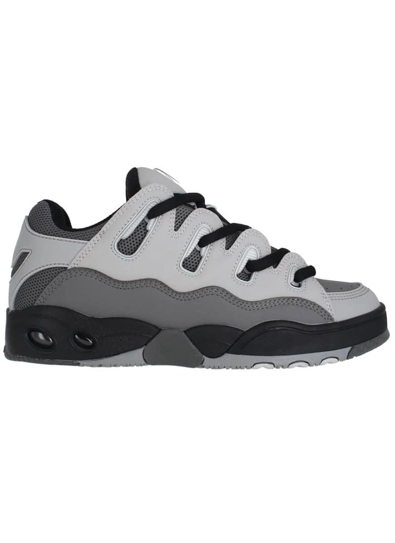 Osiris D3 OG Shoes – Grey/Black/Light Grey