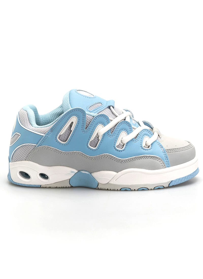 Osiris D3 OG Skate Shoes – Baby Blue/Grey/White