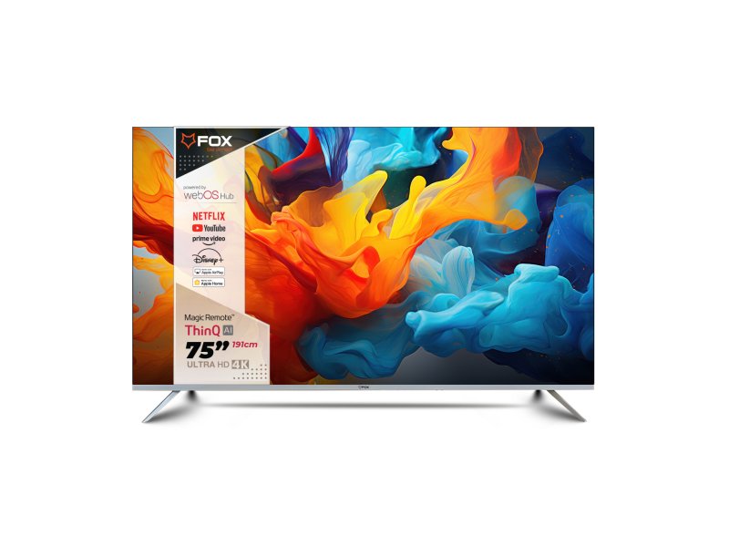 FOX 75WOS626D LED 4K UHD SMART TV