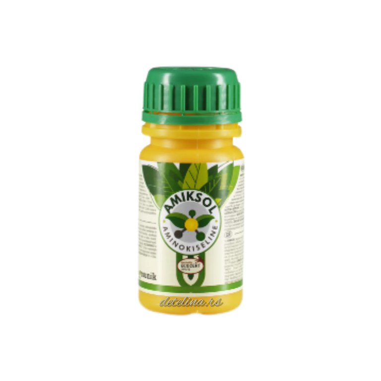 AMIKSOL tečno đubrivo sertifikovano za primenu u organskoj i tradicionalnoj proizvodnji – za sve kulture 100ml.
