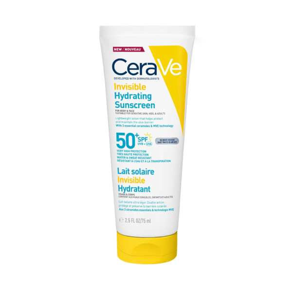 Invisible Hydrating Sunscreen SPF50+ 75ml