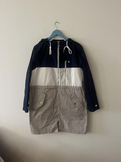 G Star duty straight color block parka