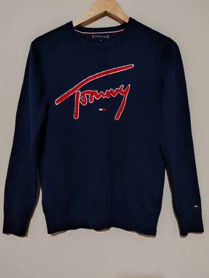 TOMMY HILFIGER ORIGINAL DŽEMPER 100%OAMUK S/M