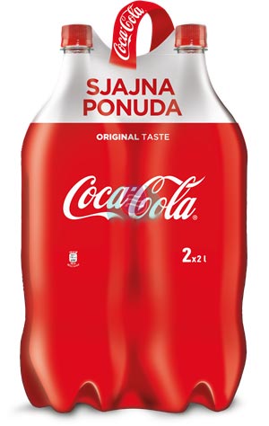 COCA COLA 2X2L DUO PAKET