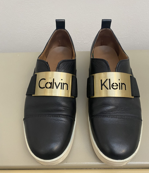Calvin Klein espadrile-mokasine kozne